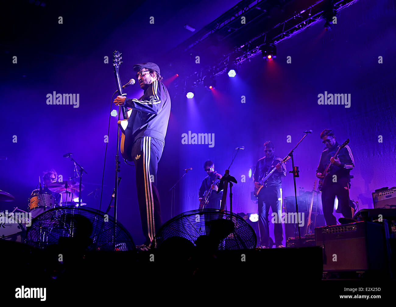 Mark Oliver Everett aka E of Eels performing live on stage at the ...