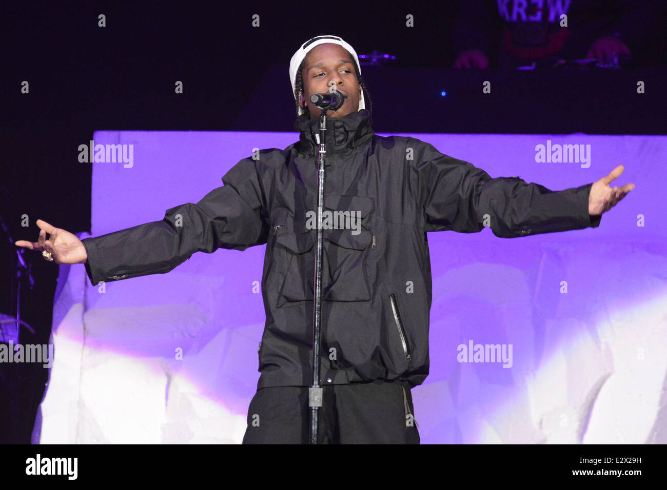 ASAP Rocky performs at the Air Canada Centre as opening support for ...