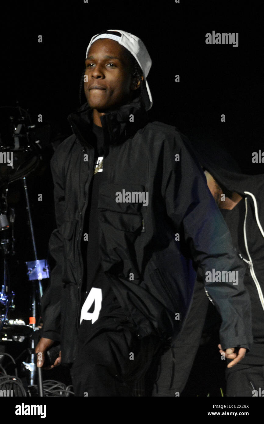 ASAP Rocky performs at the Air Canada Centre as opening support for ...