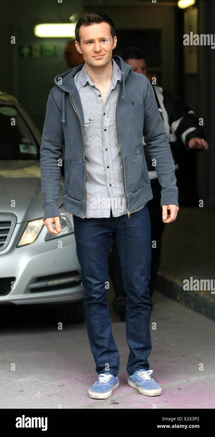 Celebrities at the ITV studios Featuring: Harry Judd Where: London ...