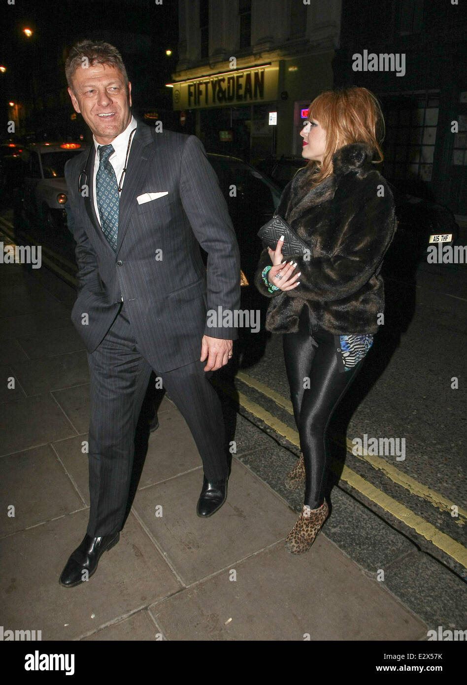 Sean Bean and his daughter Molly outside the Groucho Club Featuring ...