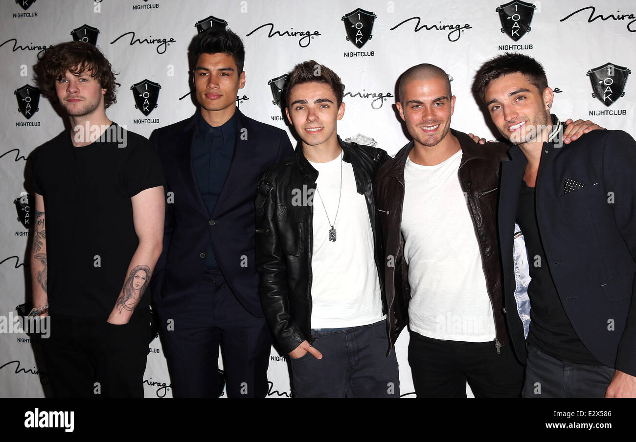 The Wanted Perform Live at 1 Oak Nightclub at The Mirage Resort and ...