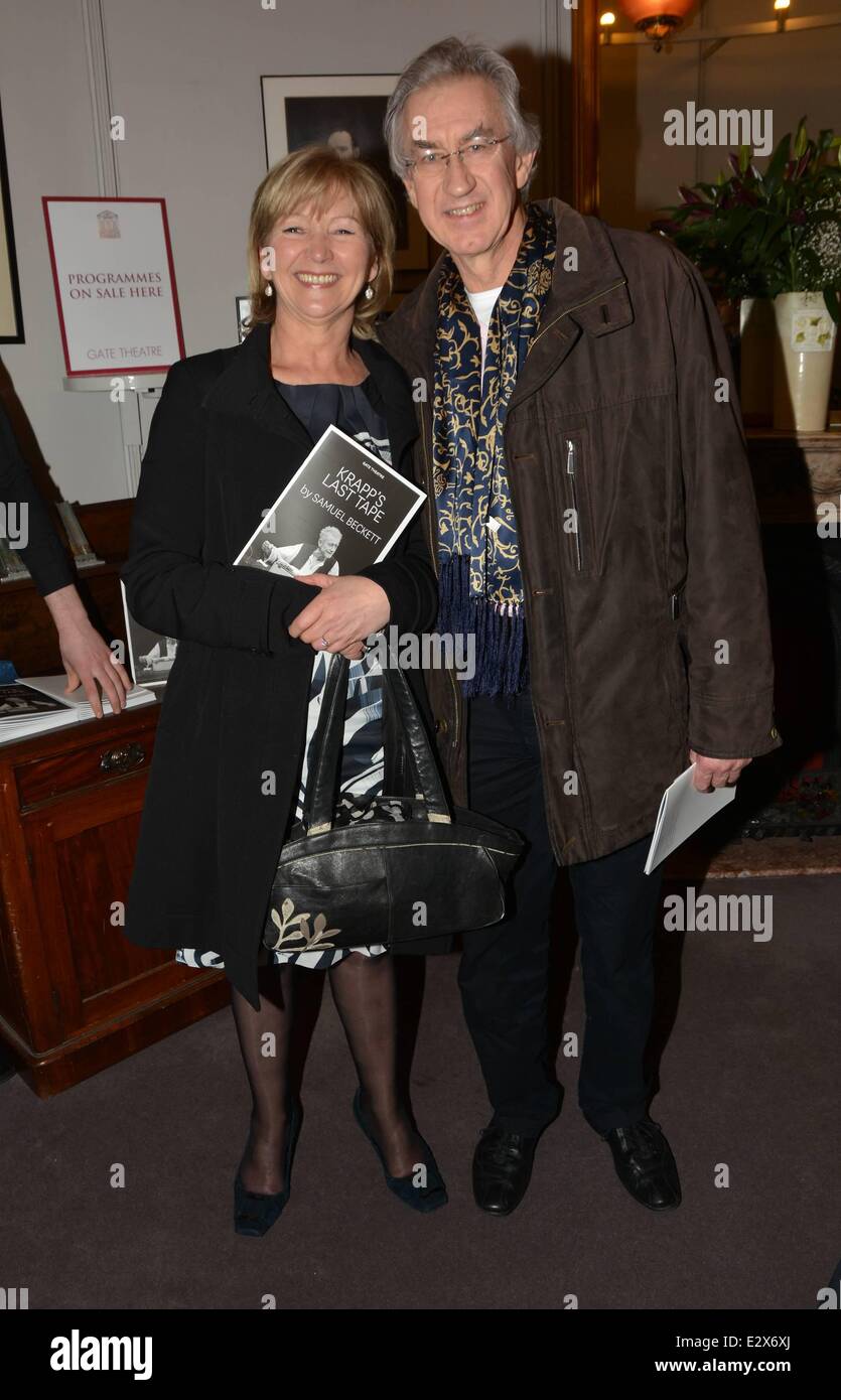 Opening Night of 'Krapp's Last Tape' starring John Hurt at The Gate ...