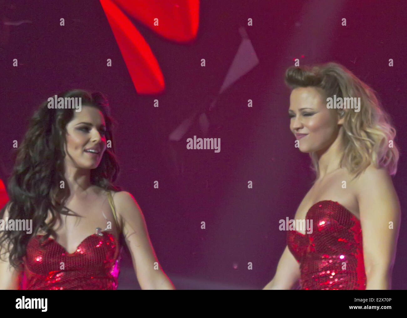 Girls Aloud performed their last ever concert together after ending ...