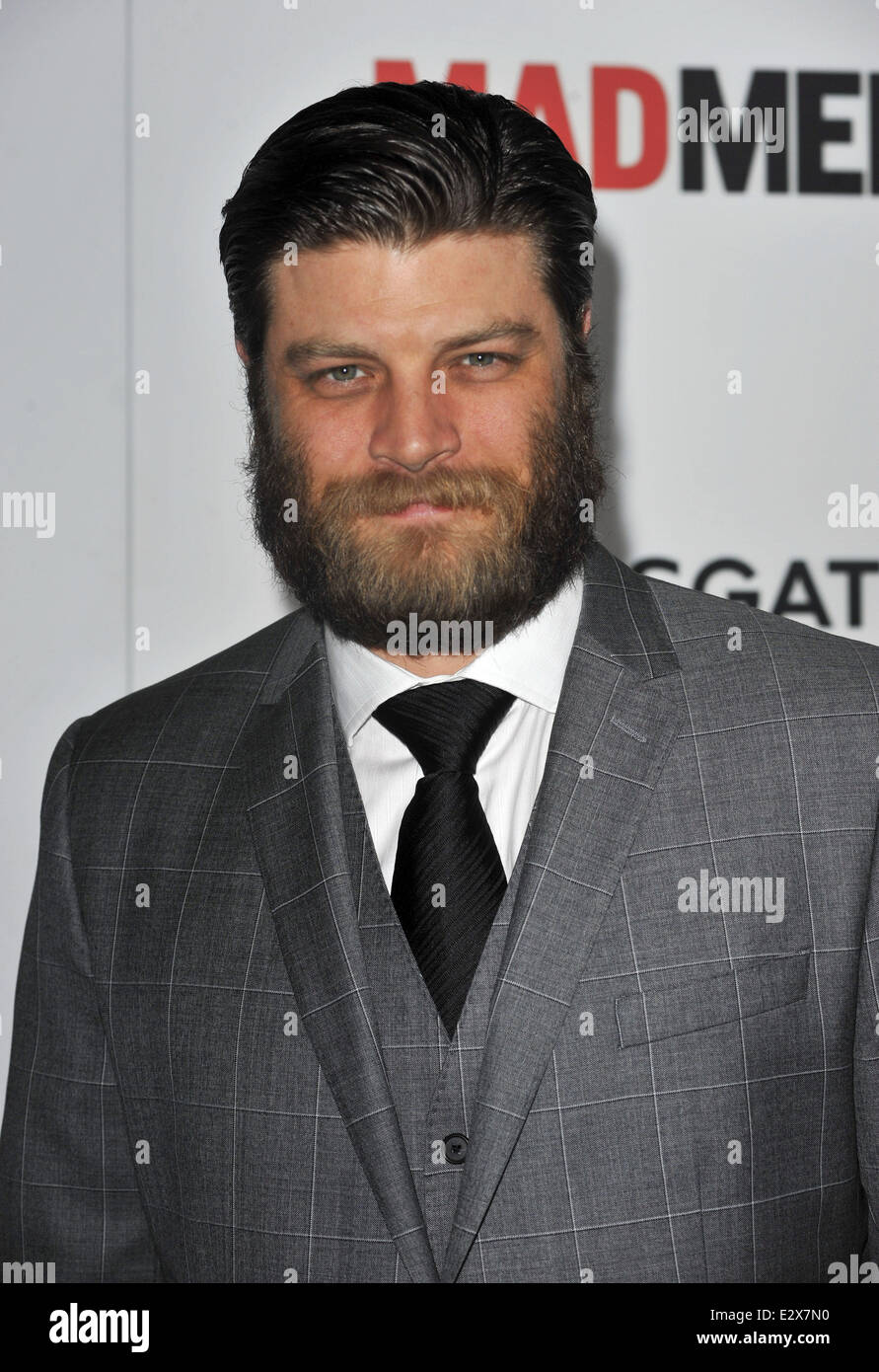 Celebrities attend AMC's "Mad Men" - Season 6 Premiere Featuring: Jay R ...