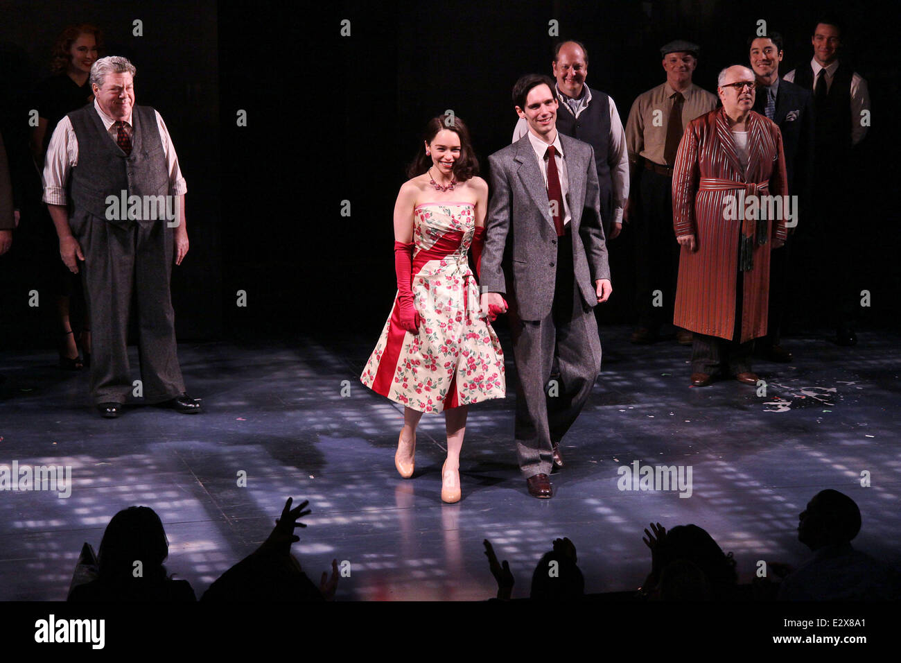 Opening night of 'Breakfast at Tiffany's' at the Cort Theatre - Curtain ...