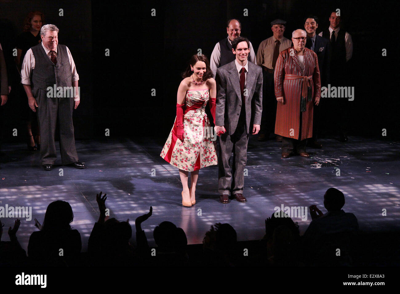 Opening night of 'Breakfast at Tiffany's' at the Cort Theatre - Curtain ...