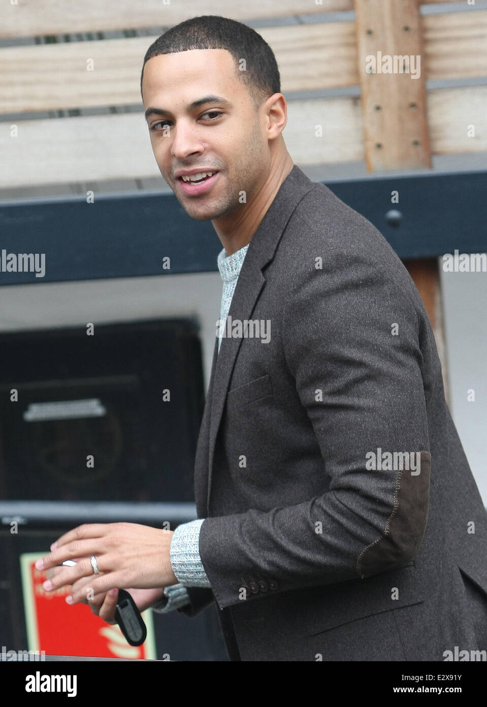 Celebrities at the ITV studios Featuring: JLS,Marvin Humes Where ...