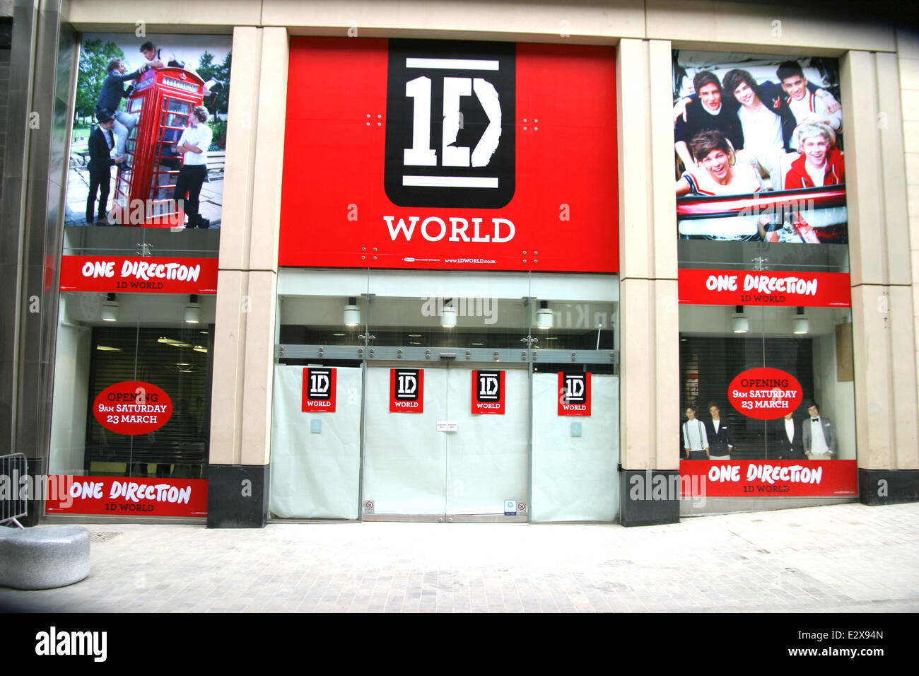 A variety of memorabilia available at the new One Direction pop-up ...