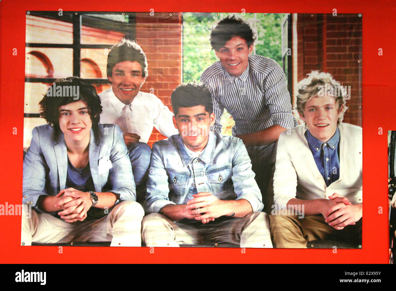 A variety of memorabilia available at the new One Direction pop-up ...