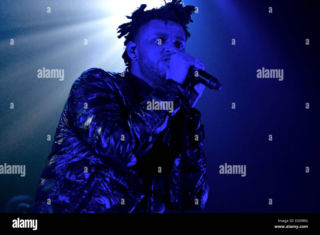 The Weeknd playing a headline gig at the O2 ABC in Glasgow Featuring ...