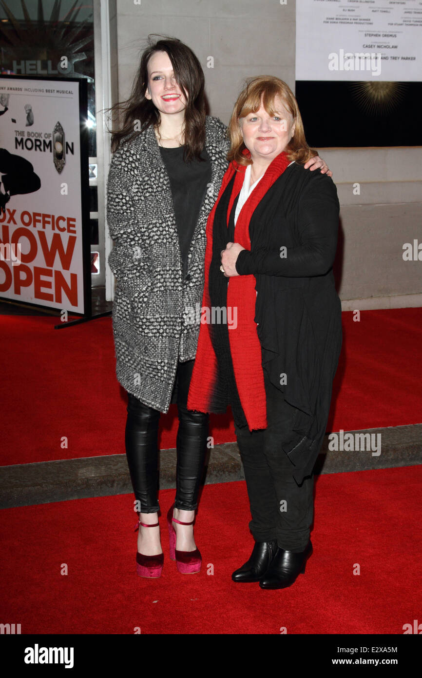 'The Book of Mormon' Opening Night held at the Prince of Wales Theatre ...