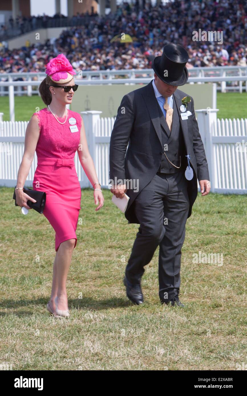 Ascot, Berkshire, UK. 21st June, 2014. Scenes from the final day of ...