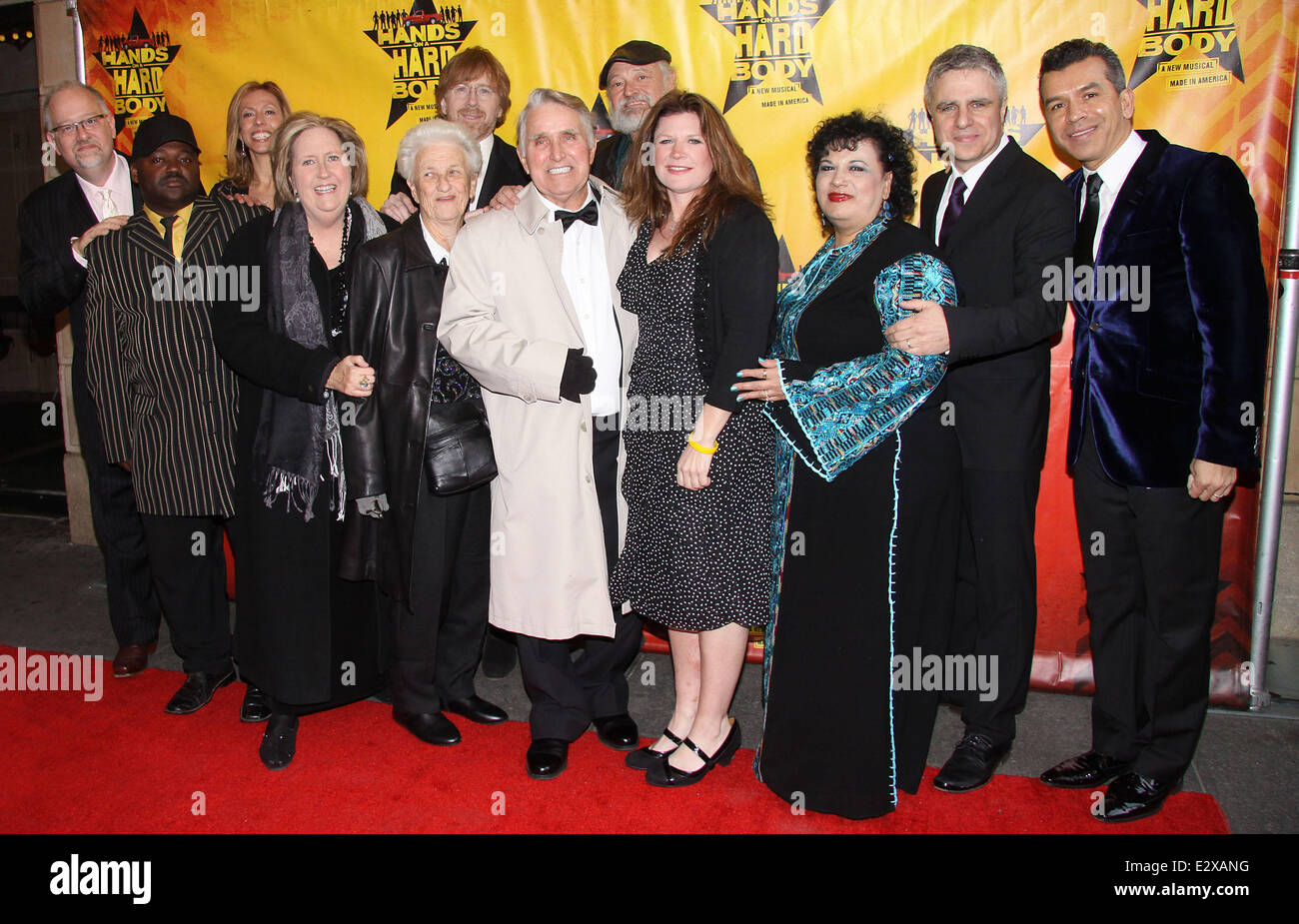 Broadway opening night of 'Hands On A Hard Body' at the Brooks Atkinson ...