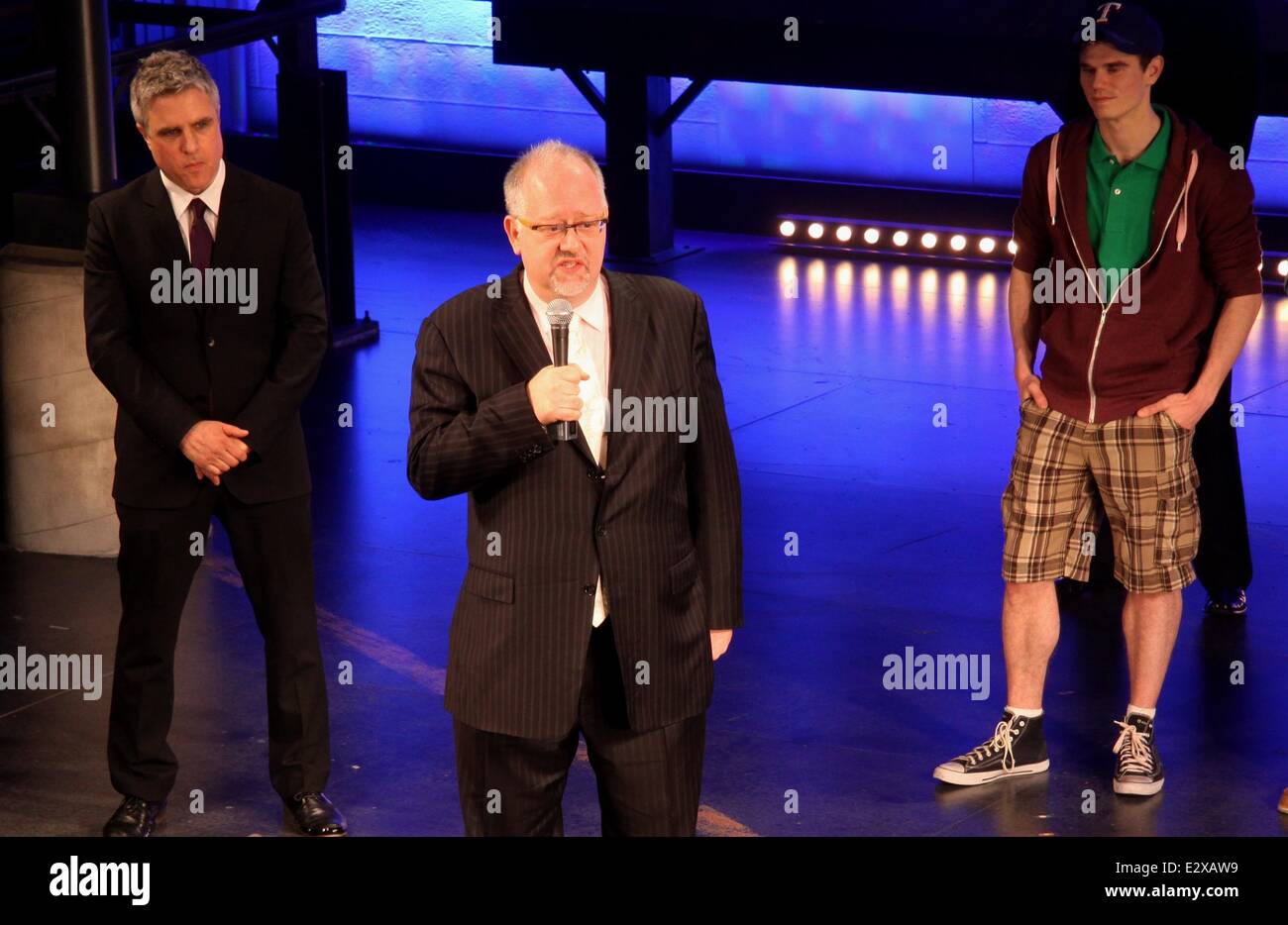 Broadway opening night curtain call for 'Hands on a Hard Body' at the ...
