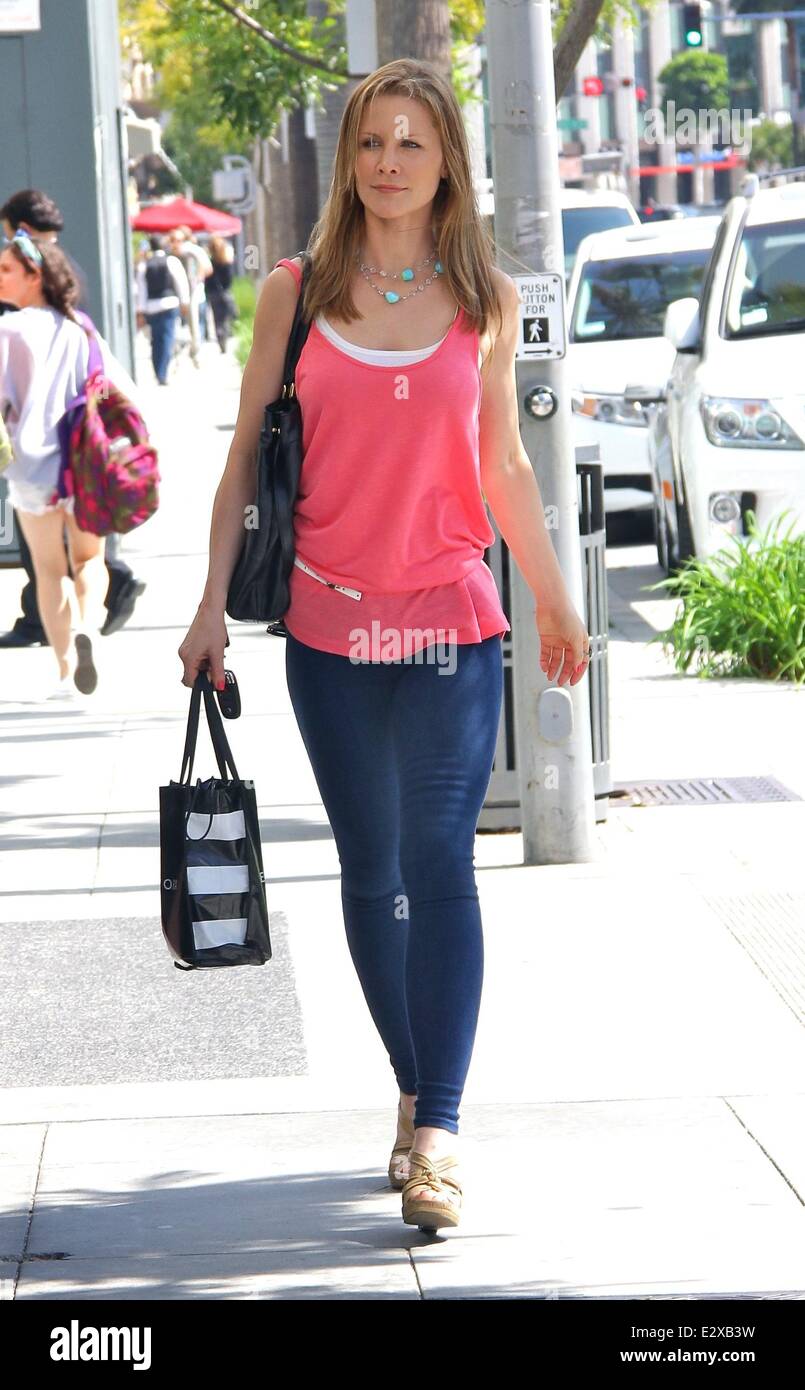 Josie Davis from "Charles in Charge" was spotted running errands on ...