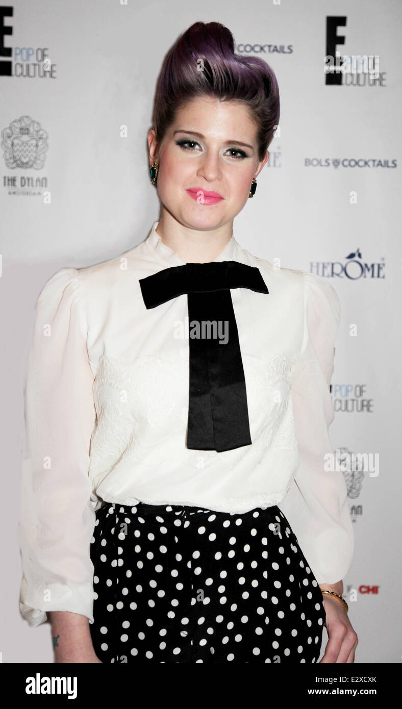 Kelly Osbourne attends a photocall to promote her show E's Fashion ...