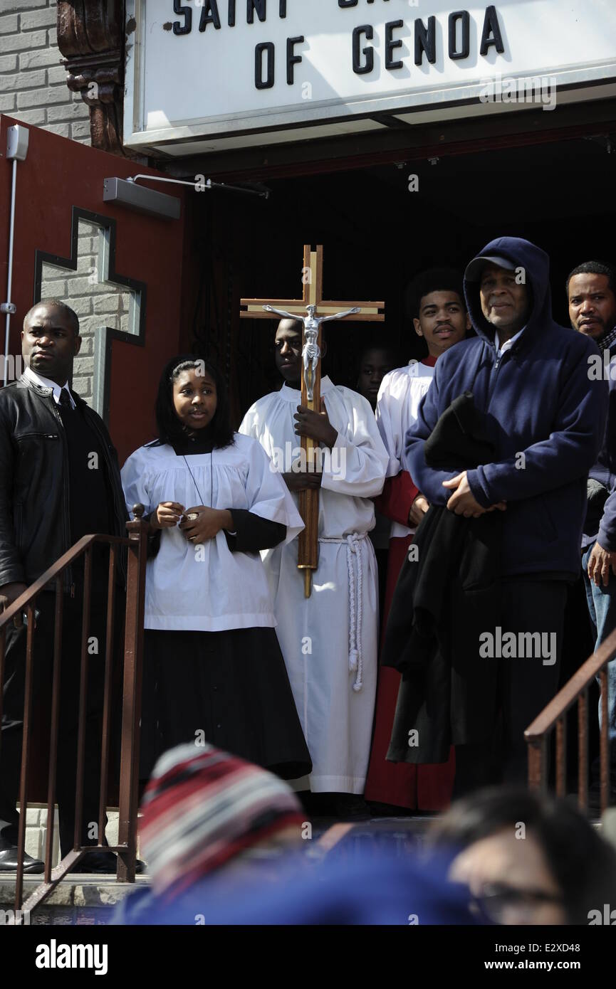 Funeral for slain teen Kimani Gray held at St. Catherine of Genoa ...