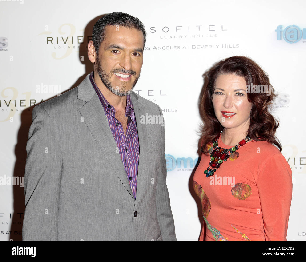 The red carpet launch party for 'Fameus' Smart Phone App at Sofitel ...