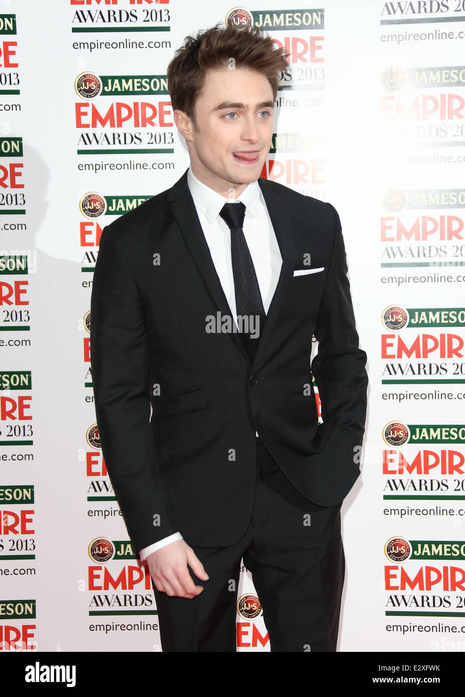 Jameson Empire Film Awards held at Grosvenor House - Arrivals Featuring ...