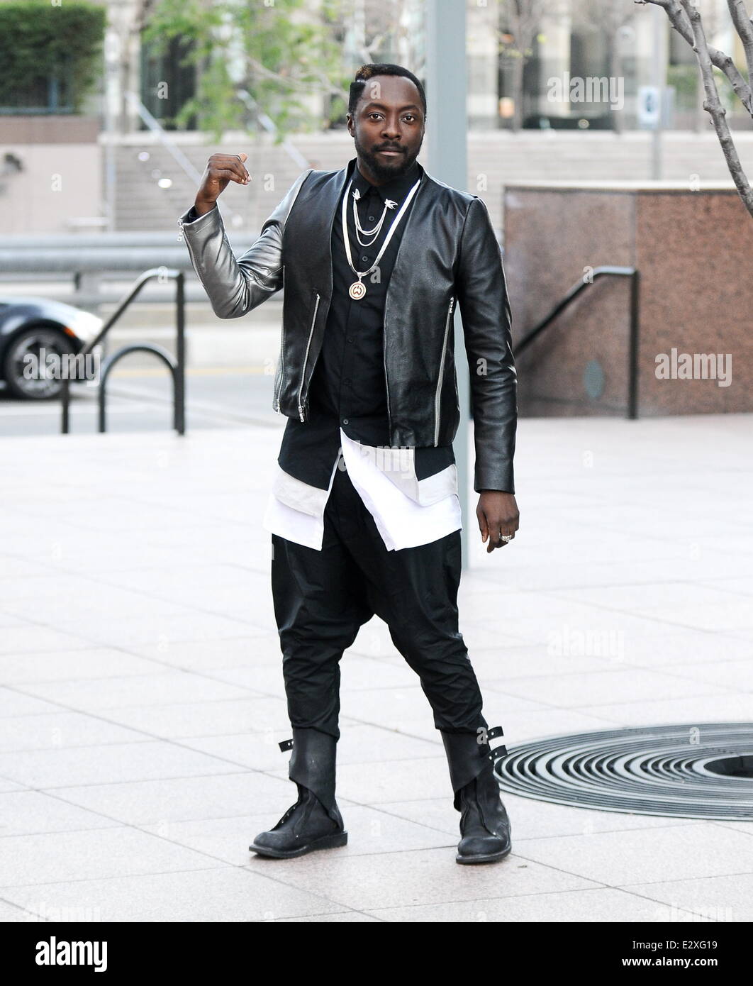 Black Eyed Peas front man will.i.am filming on location his new music ...