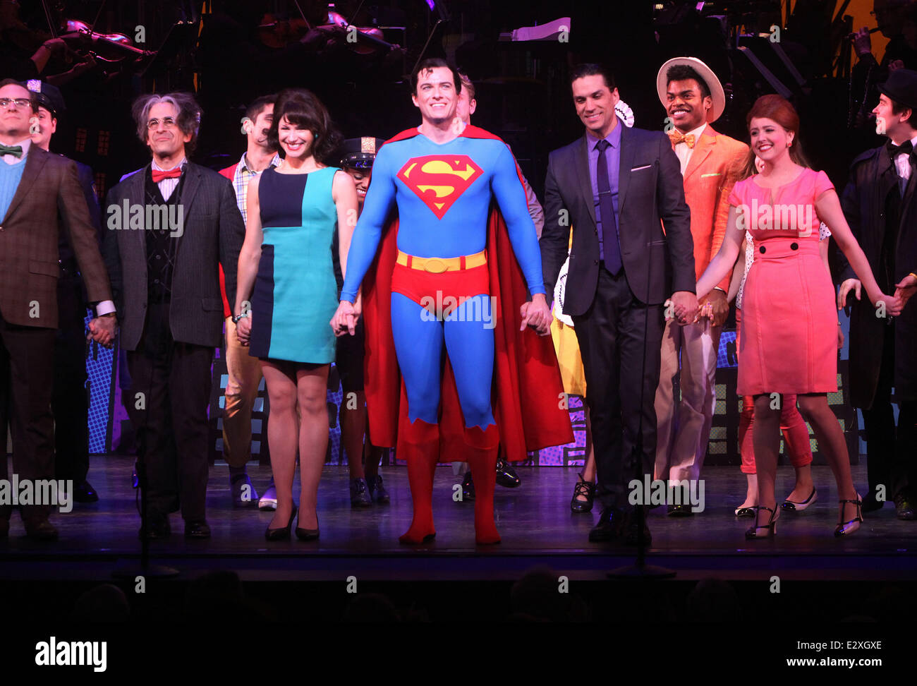 'It's a Bird...It's a Plane...It's Superman' closing night curtain call ...