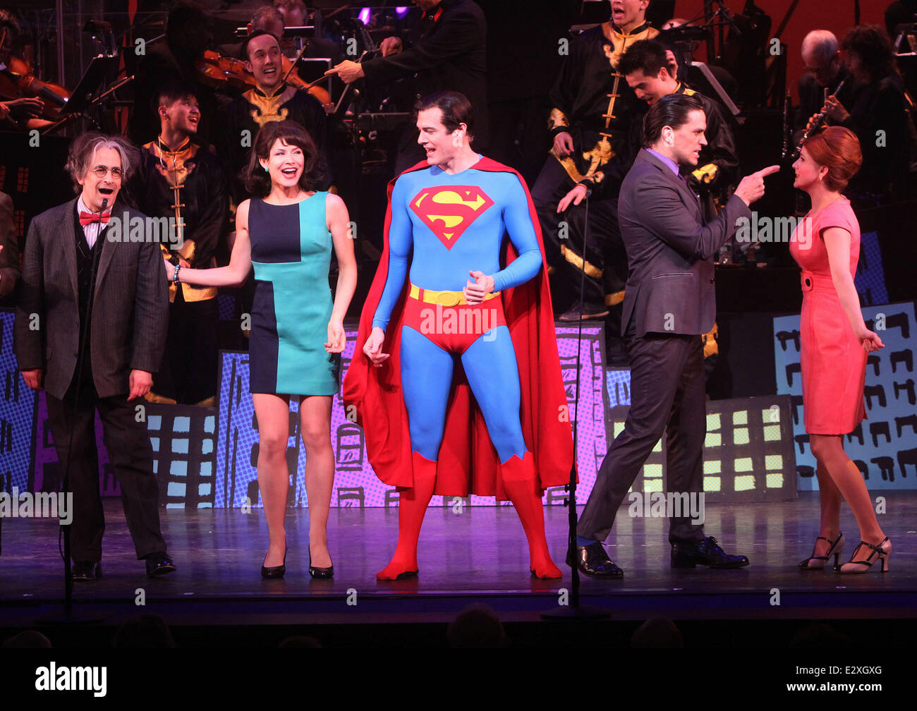 'It's a Bird...It's a Plane...It's Superman' closing night curtain call ...