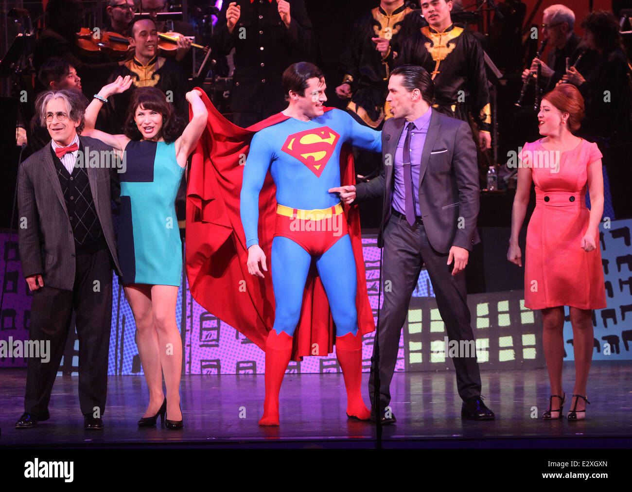 'It's a Bird...It's a Plane...It's Superman' closing night curtain call ...