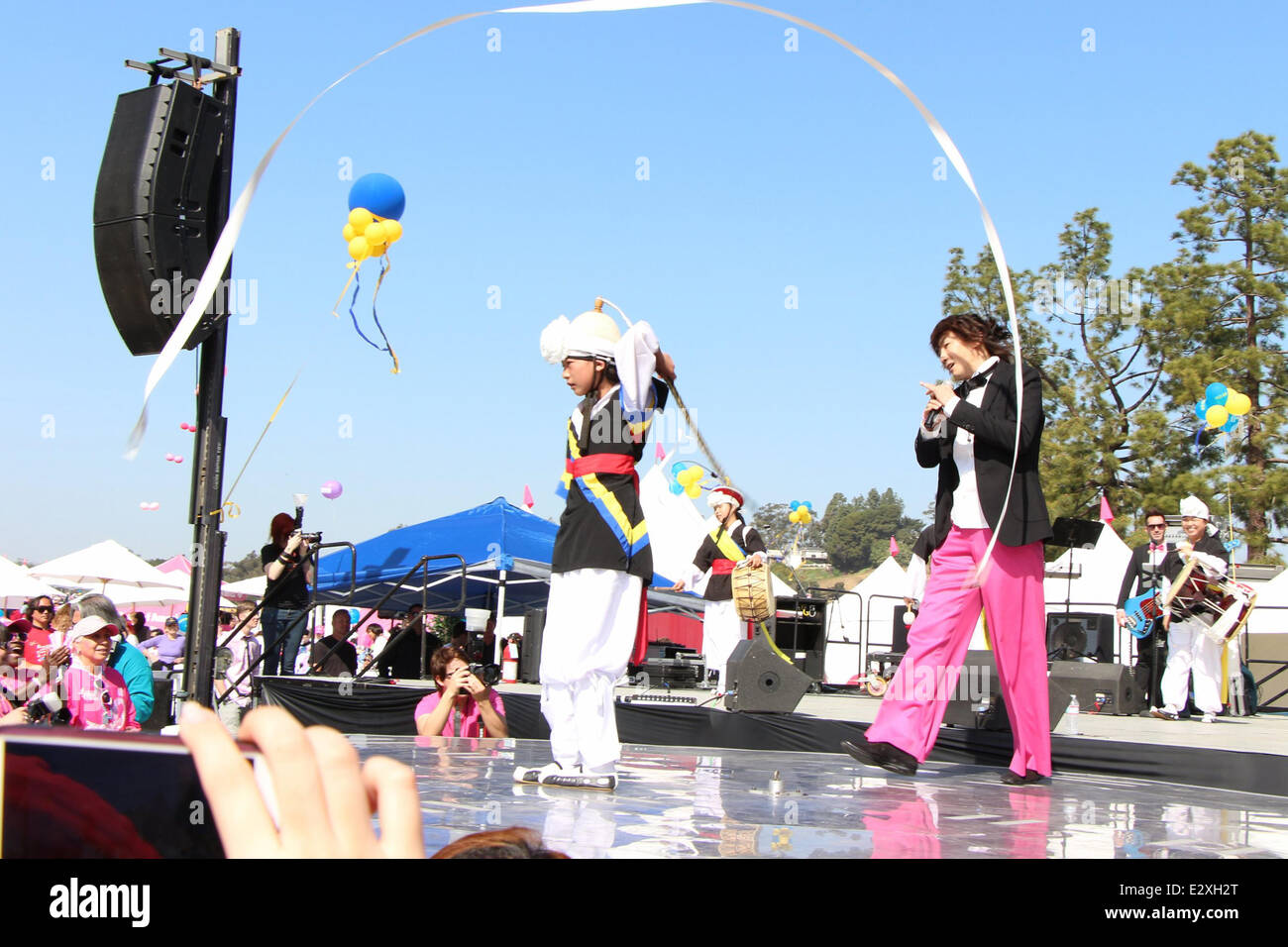 Susan G. Komen's Race for the Cure at Dodger's Stadium Featuring ...