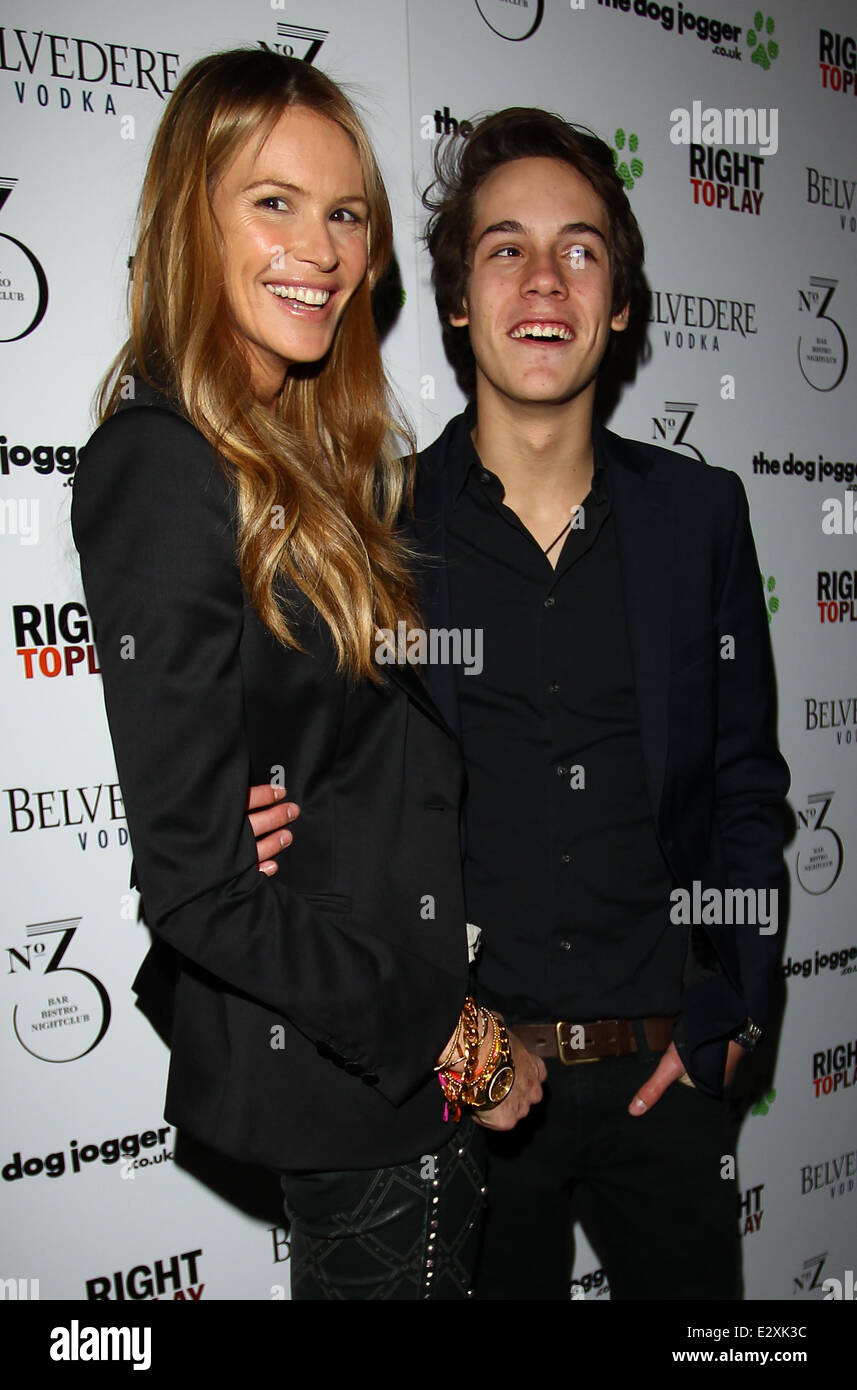 'Barry the Dog' fundraiser - Inside Arrivals Featuring: Elle MacPherson ...