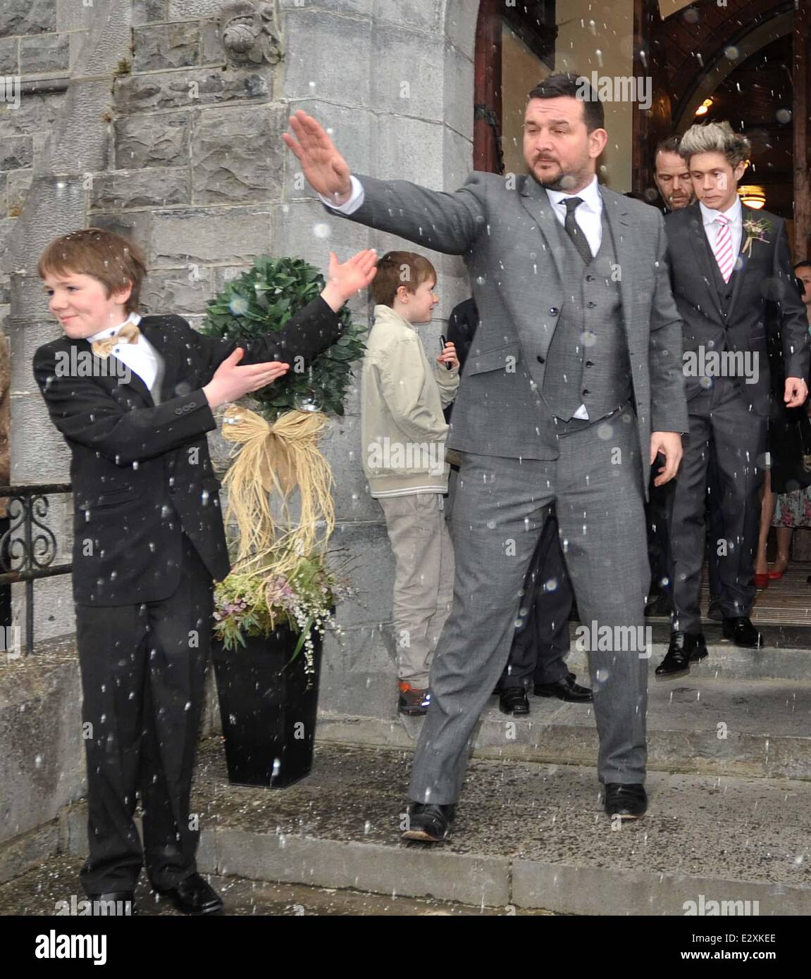 The Wedding of Greg Horan to Denise Kelly, the brother of Niall Horan ...