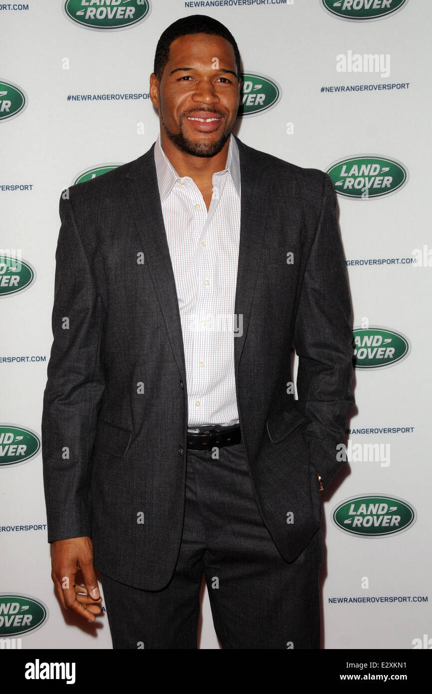 The Range Rover Sport world unveiling at the 2013 New York Auto Show at ...
