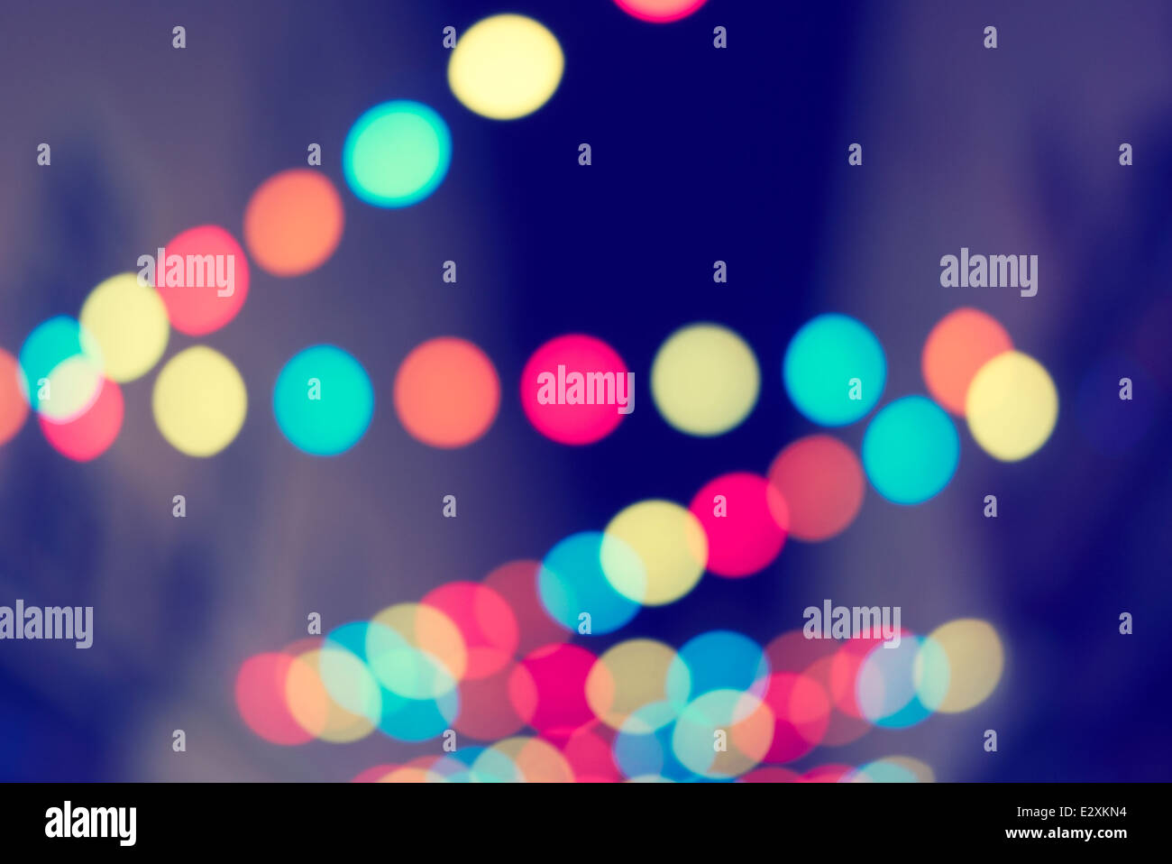 Blurred colorful Festival Lights, zig zagging through a street Stock Photo - Alamy