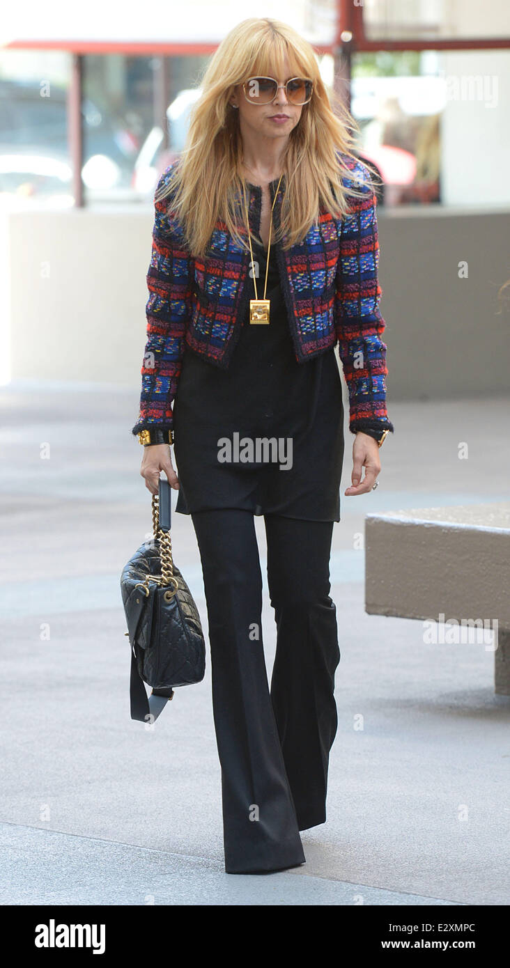 Rachel Zoe and her son, Skyler shopping at Kitson Kids Featuring ...