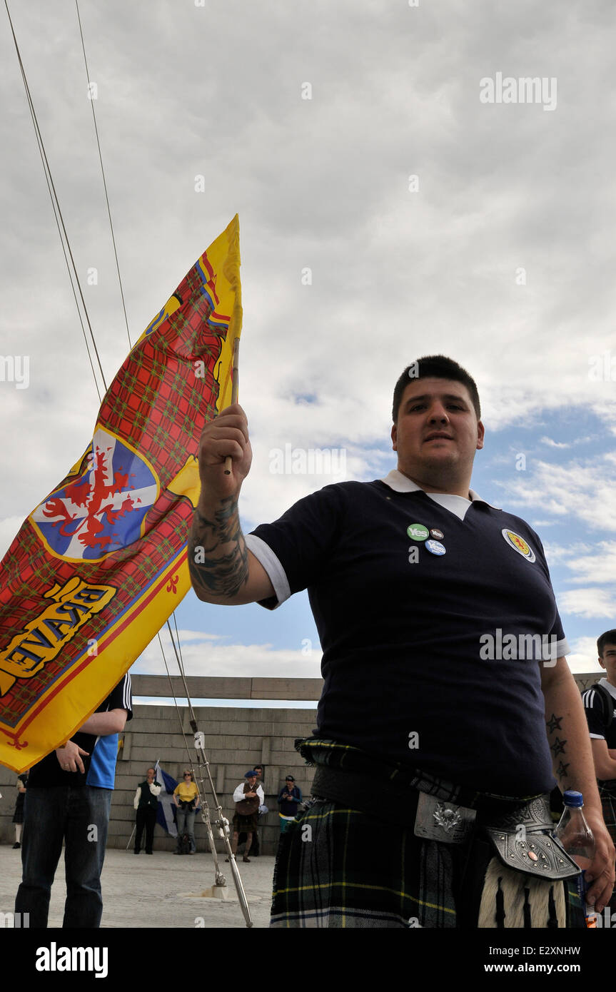 Bannockburn, Scotland, UK. 21st June 2014. Battle of Bannockburn 700th ...