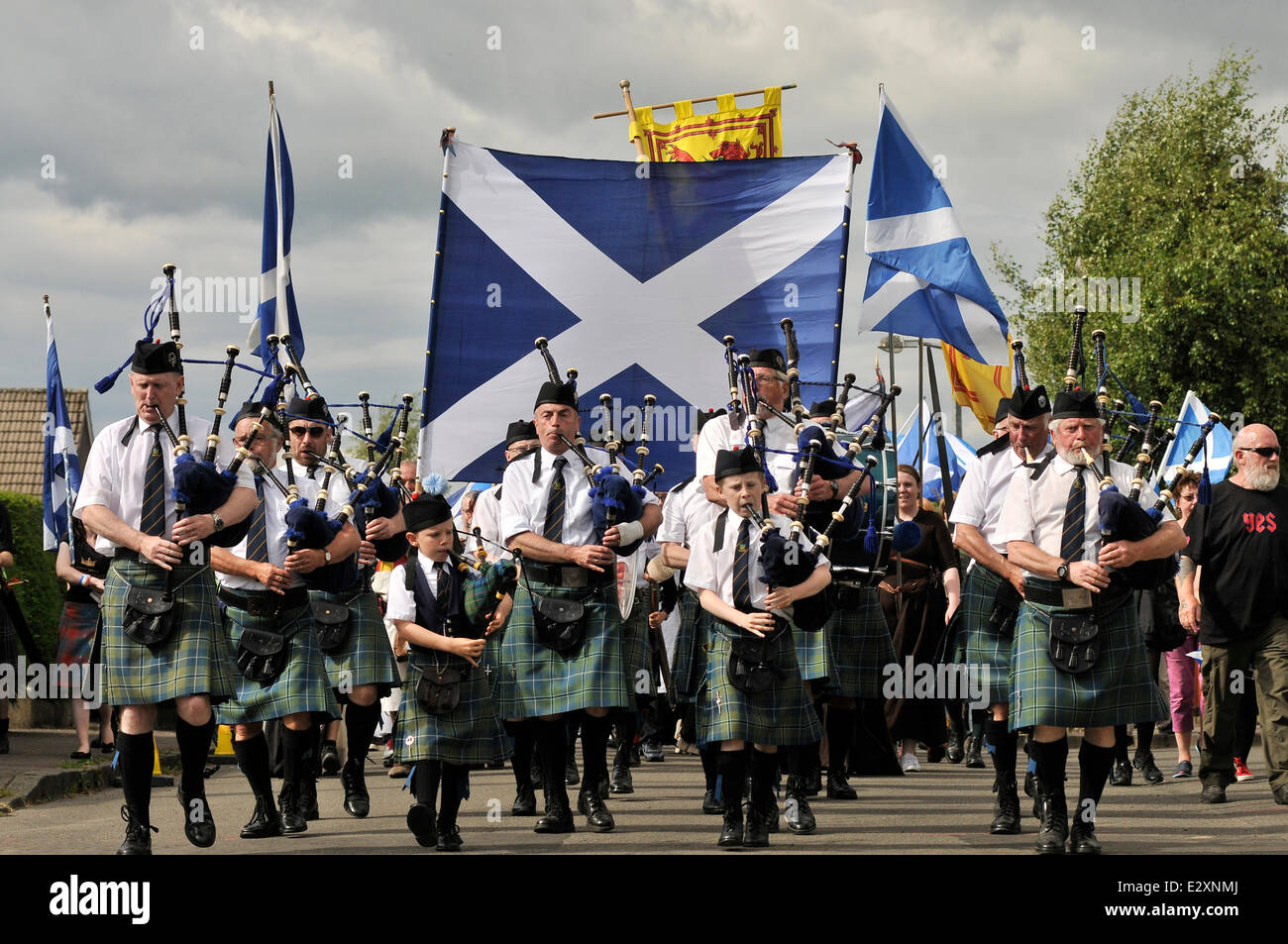 The 700th anniversary of the battle hi-res stock photography and images ...