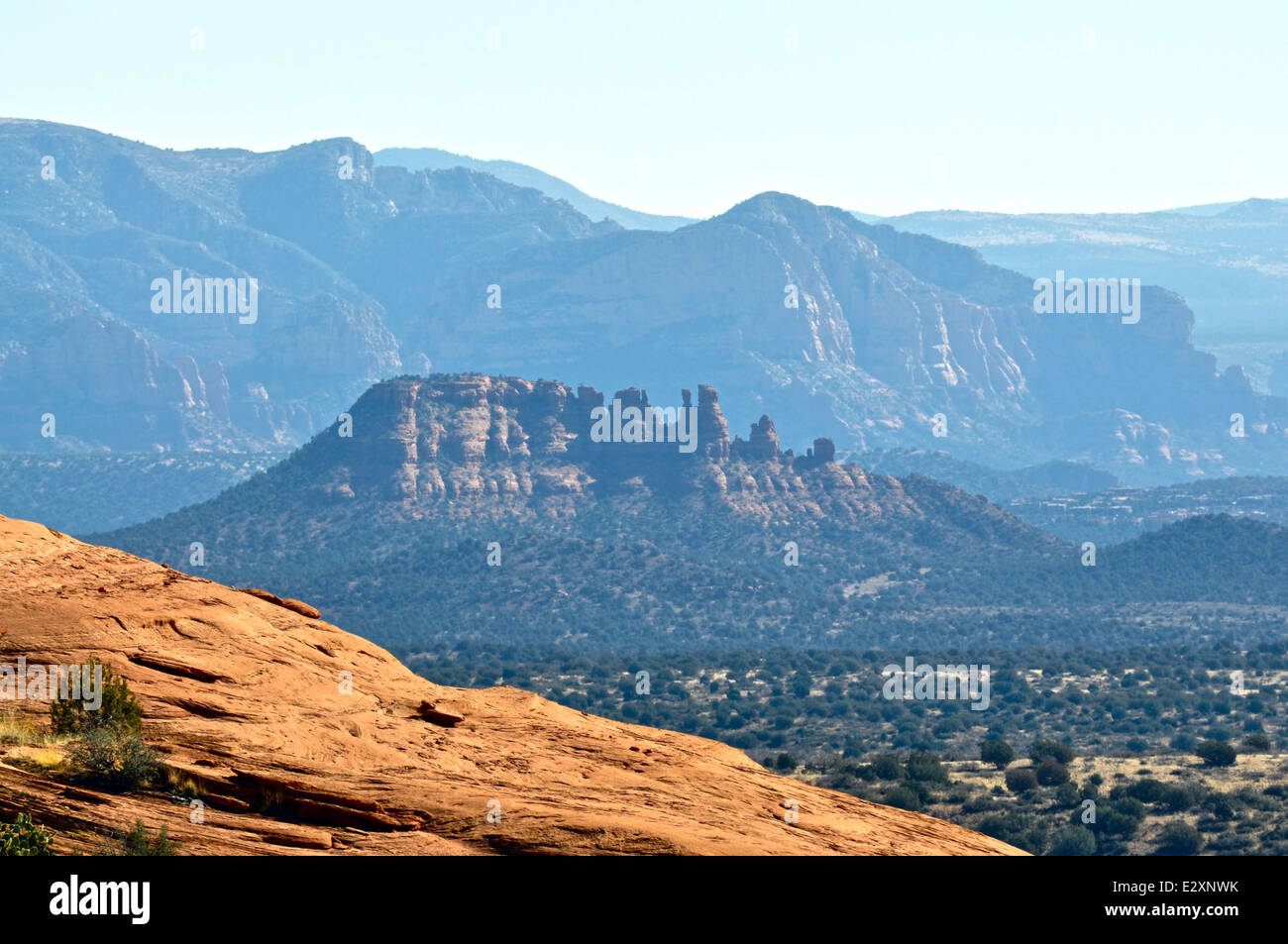 Cockscomb Butte, a unique geological feature located in the American ...