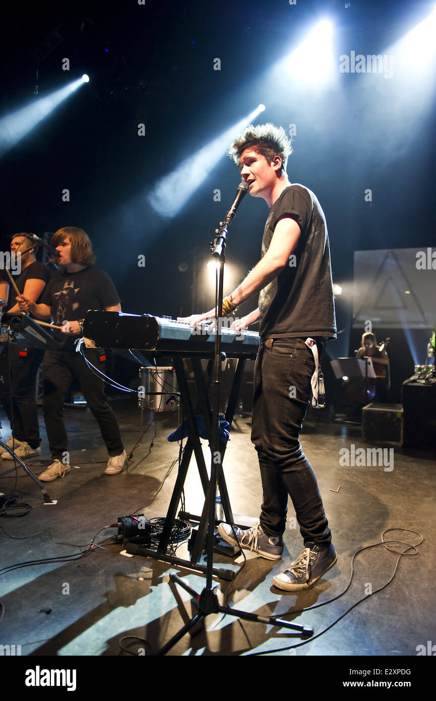 London based indie-pop band Bastille performing live at Shepherds Bush ... London based indie-pop band Bastille performing live at Shepherds Bush ...