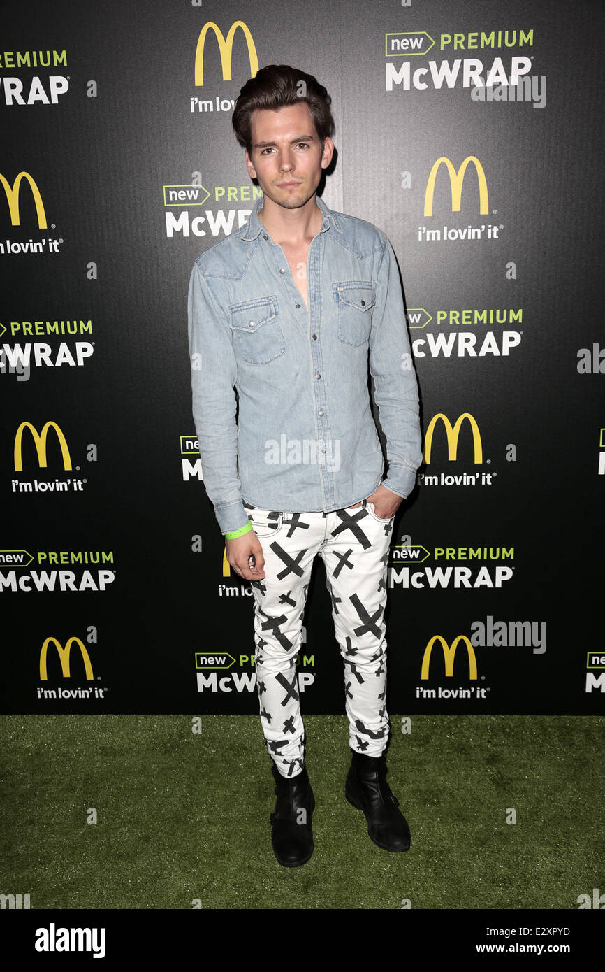 McDonald's Premium McWrap Launch Party held at Paramount Pictures ...