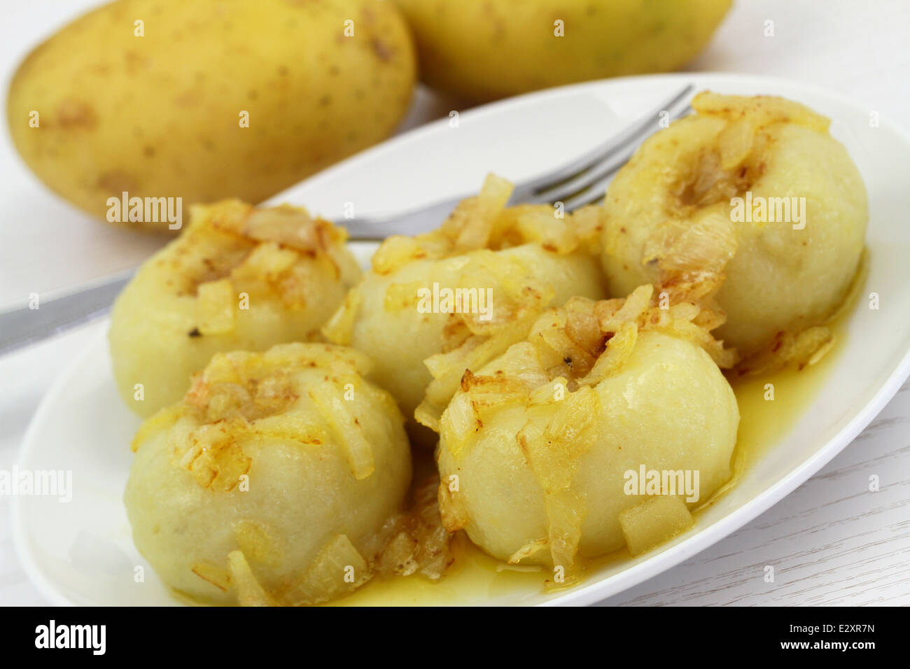 German potato dumplings hi-res stock photography and images - Alamy