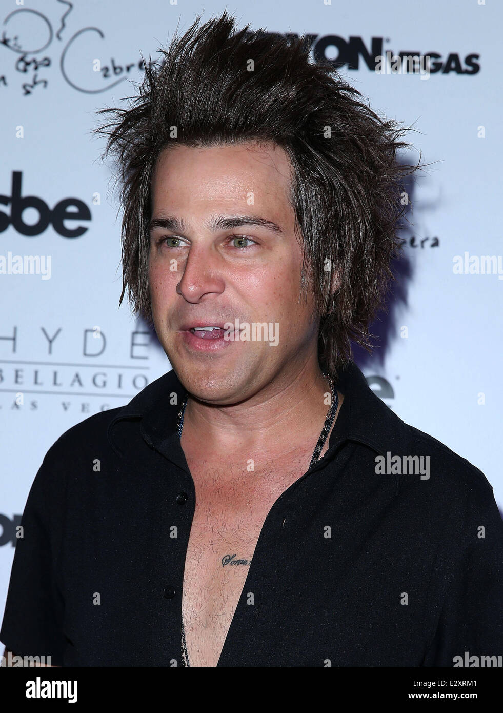 Ryan Cabrera arrives at Hyde Bellagio Las Vegas for a special live ...