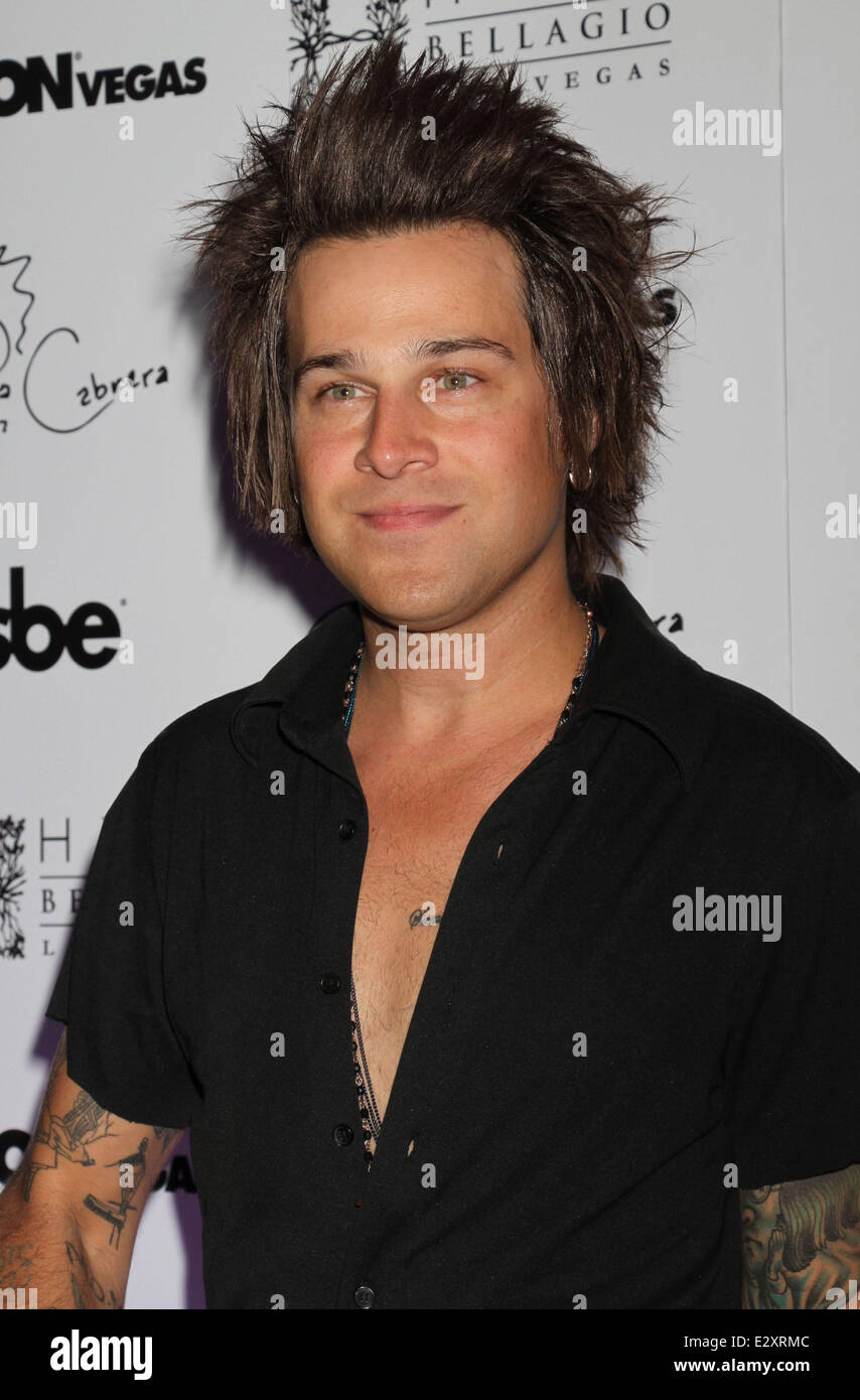 Ryan Cabrera arrives at Hyde Bellagio Las Vegas for a special live ...