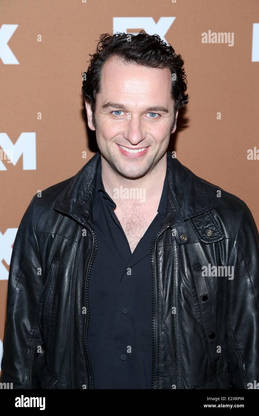 2013 FX Upfront Presentation - Arrivals Featuring: Matthew Rhys Where ...