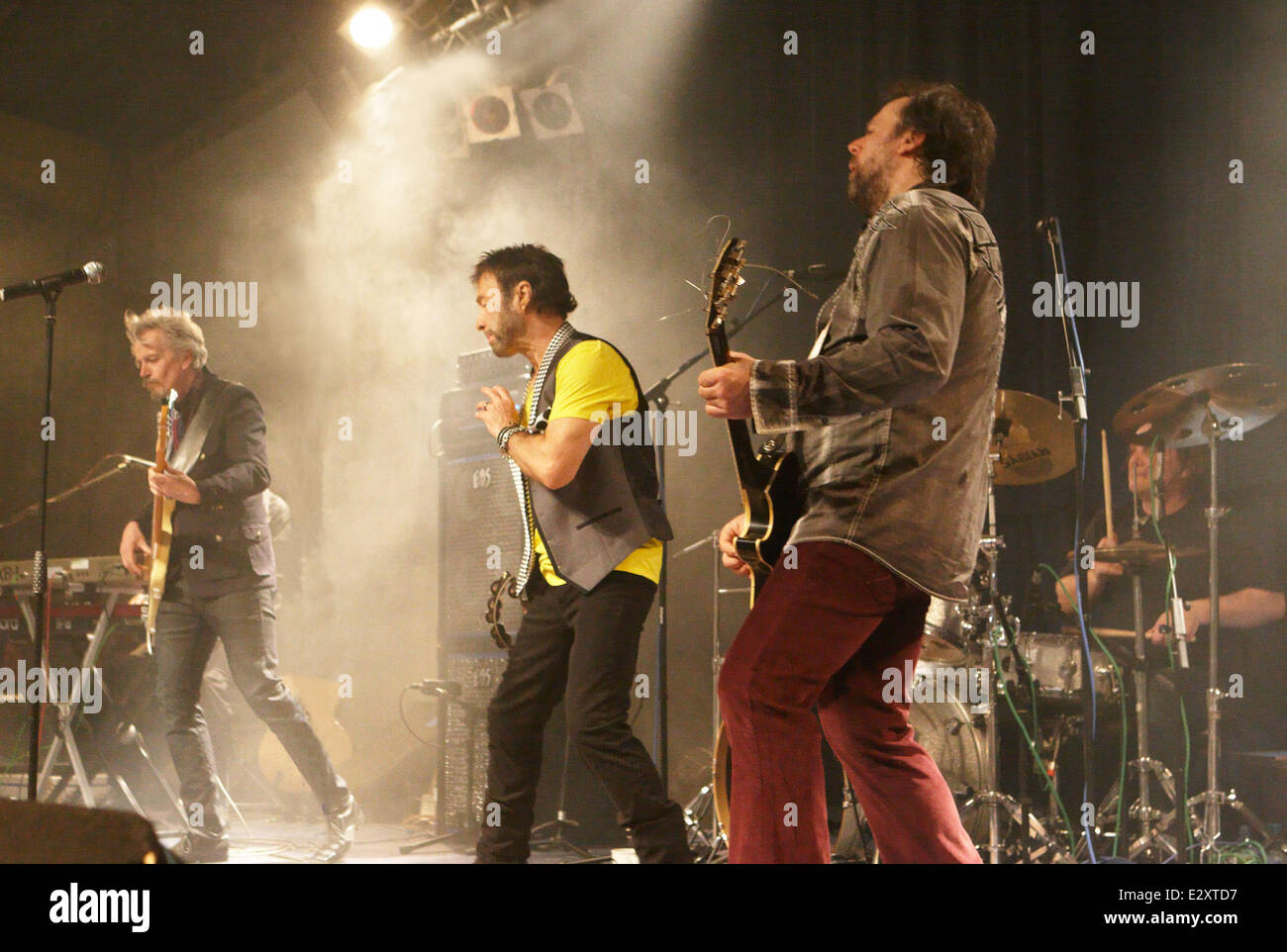 Paul Rogers with The Deborah Bonham Band performing at a charity gig ...