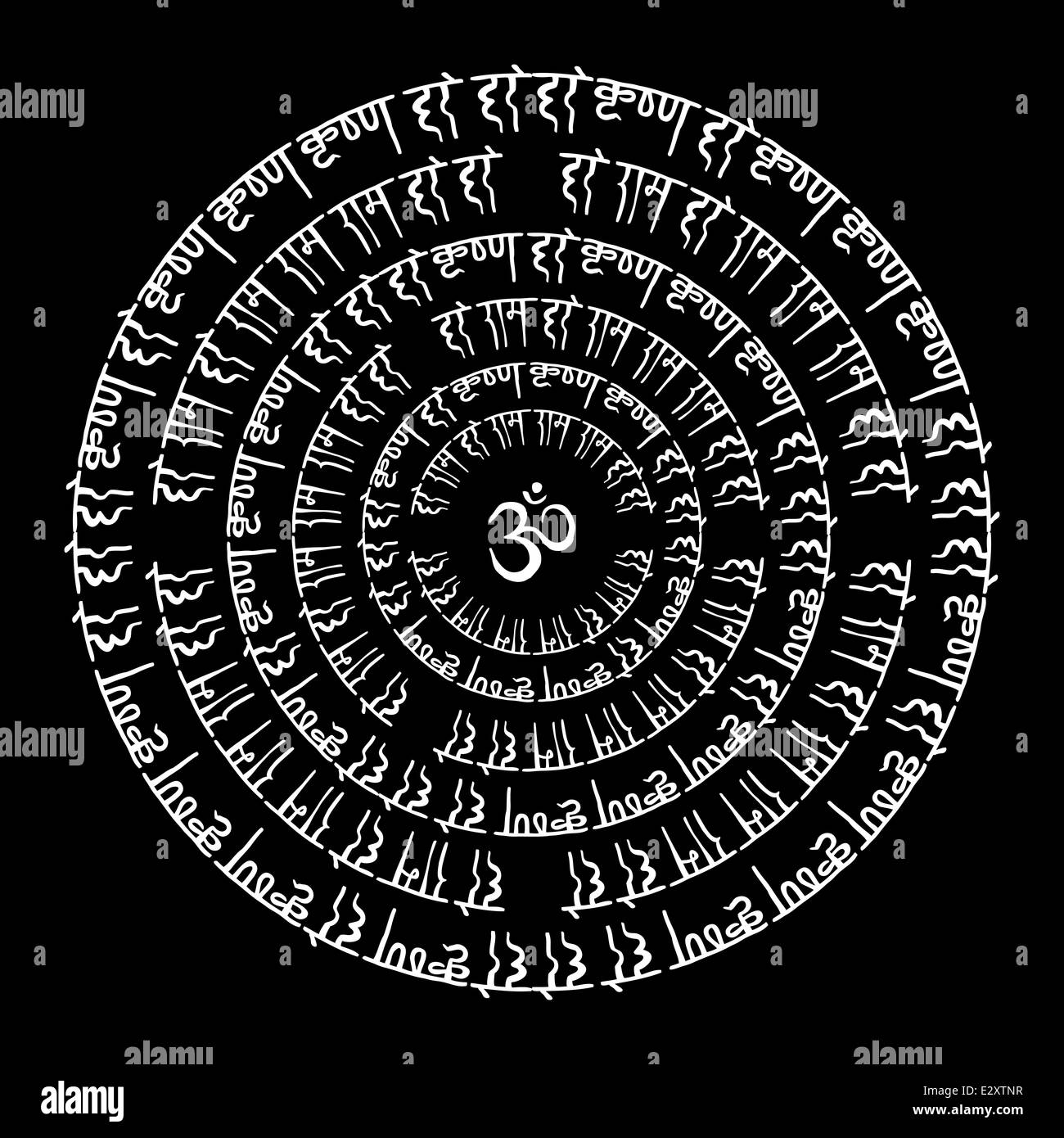 Indian mandala symbol hi-res stock photography and images - Alamy