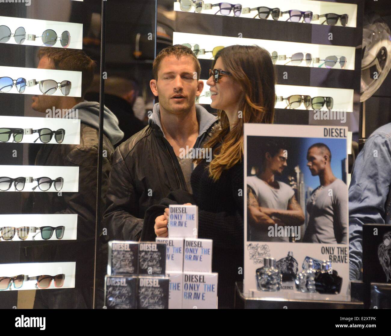 Elisabetta Canalis and new boyfriend Marcus Kowal seen shopping in ...