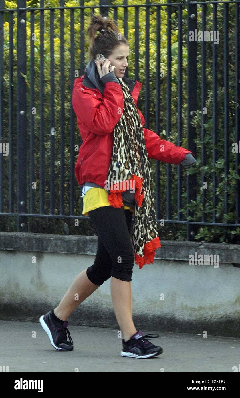 Vogue McFadden is barely recognizable as she leaves a gym in Howth ...