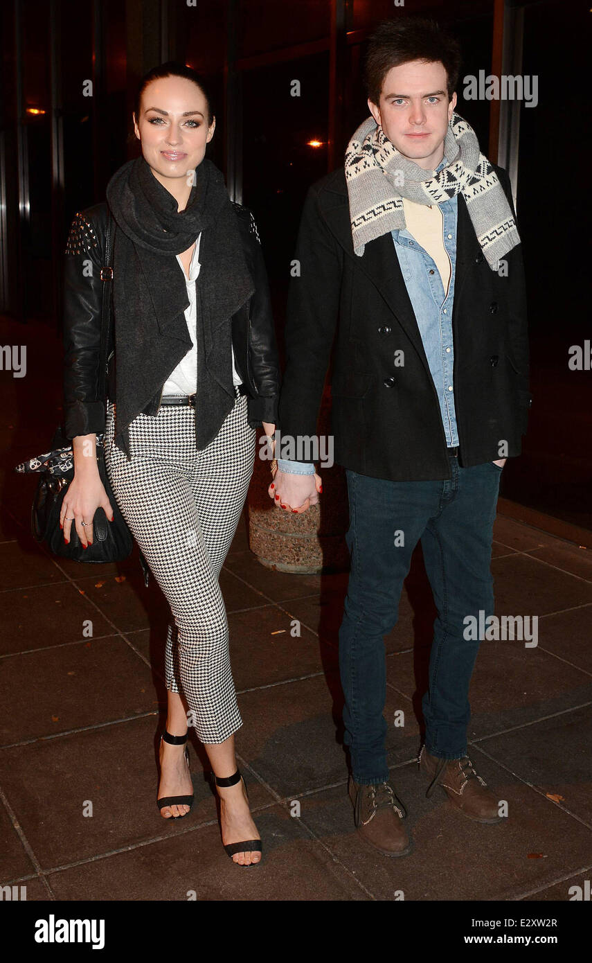 Guests arrive at RTE studios for 'The Saturday Night Show' Featuring ...