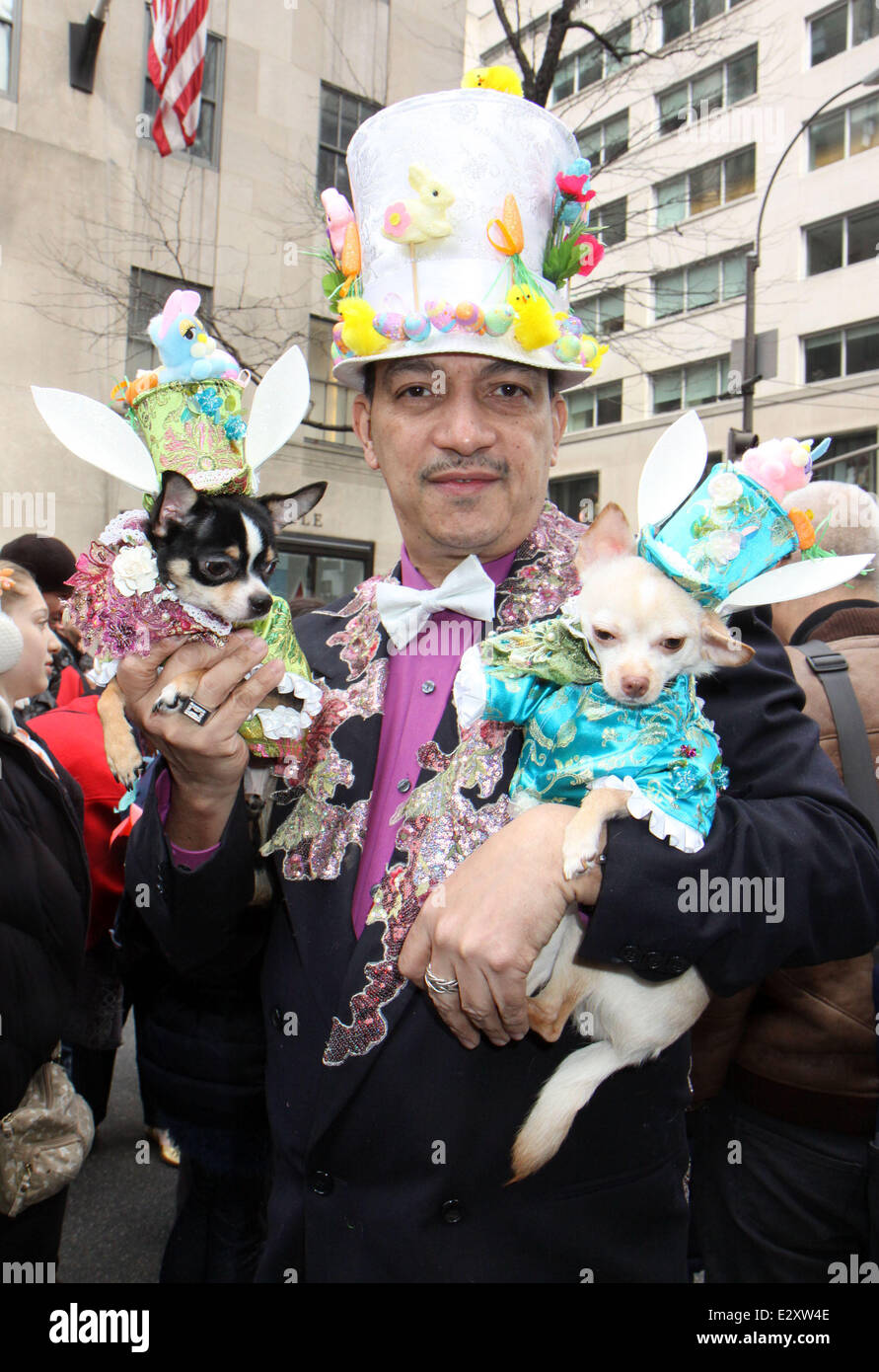 Easter new york parade dog hi-res stock photography and images - Alamy