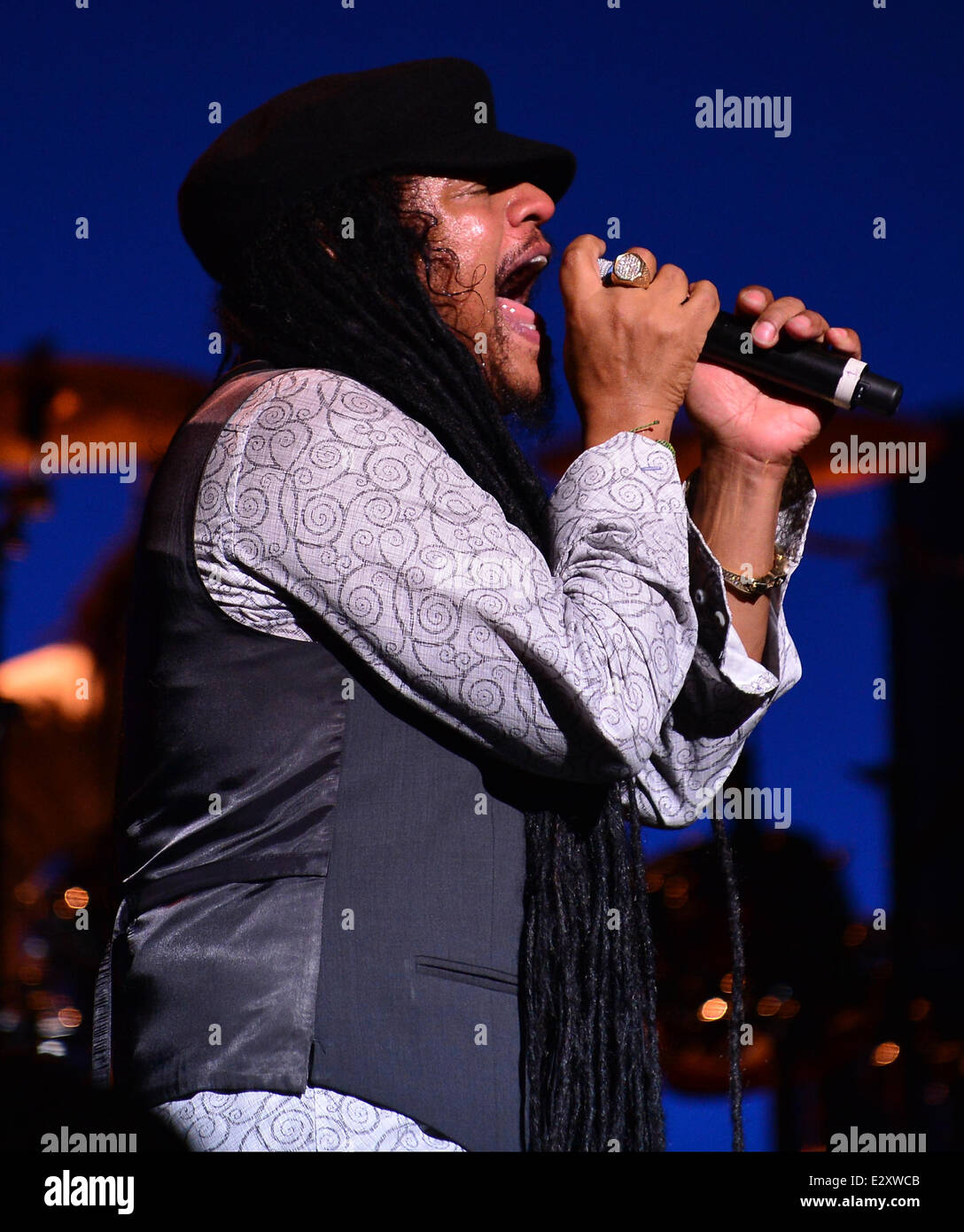 Reggae vocalist Maxi Priest performs live at Miramar Cultural Center ...